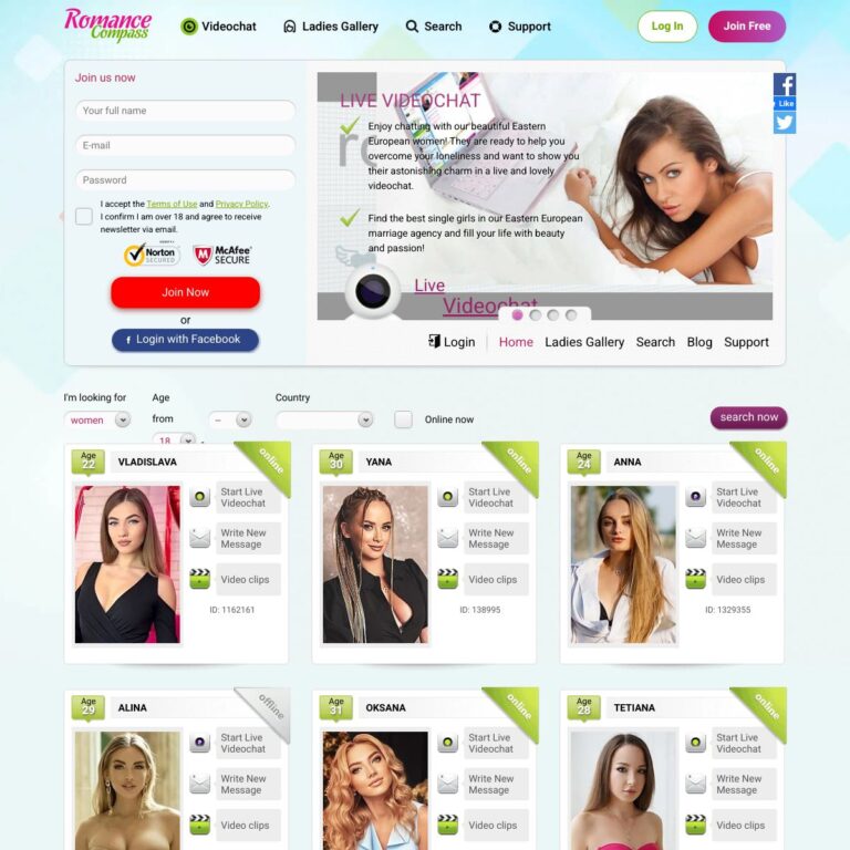 romancecompass Review - Mail order brides site